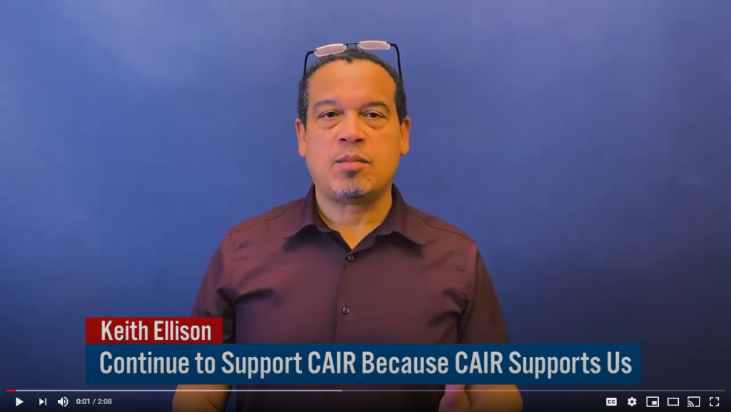 Video: Minnesota Attorney General Keith Ellison Says CAIR Stands for ...
