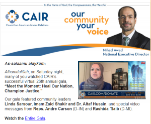 Nihad Awad: A Thank You and an Appeal