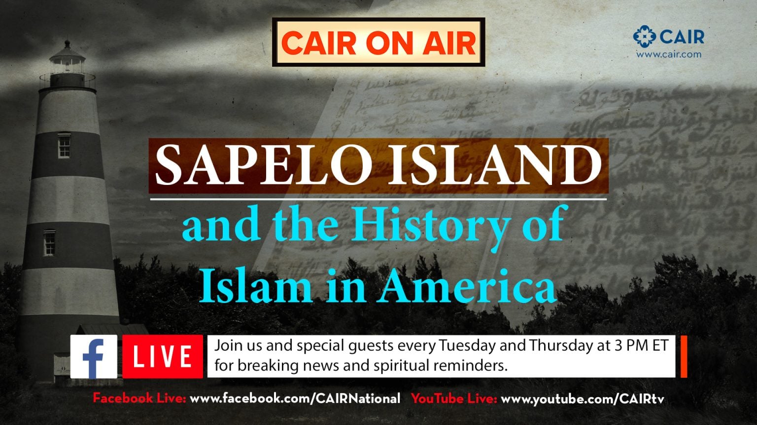 COMMUNITY ADVISORY: Tomorrow’s CAIR on AIR to Discuss Sapelo Island, a ...