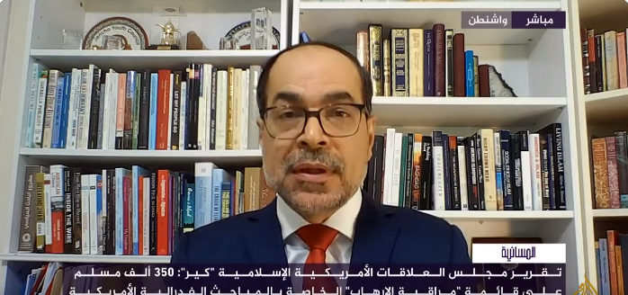 Video: CAIR’s Nihad Awad Interviewed on Al Jazeera Mubasher on FBI ...