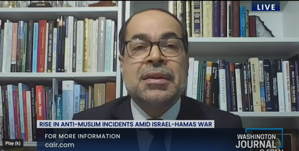 CAIR’s Nihad Awad Interviewed on Washington Journal on Gaza War, Impact ...