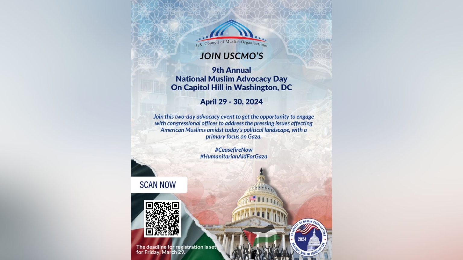 CAIR: Register for USCMO’s 9th National Muslim Advocacy Day on Capitol ...