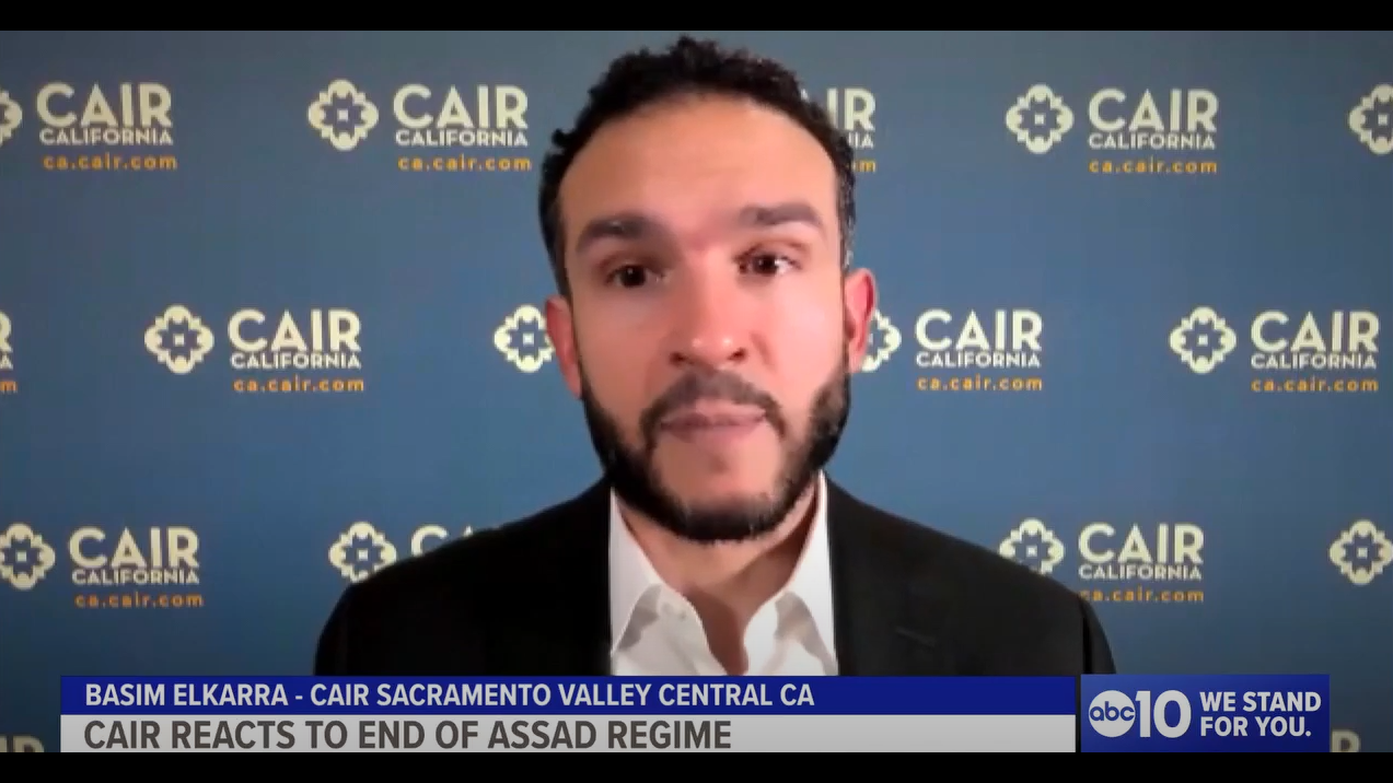 Video: CAIR-CA Rep Welcomes Liberation of Syria from Brutal Assad ...