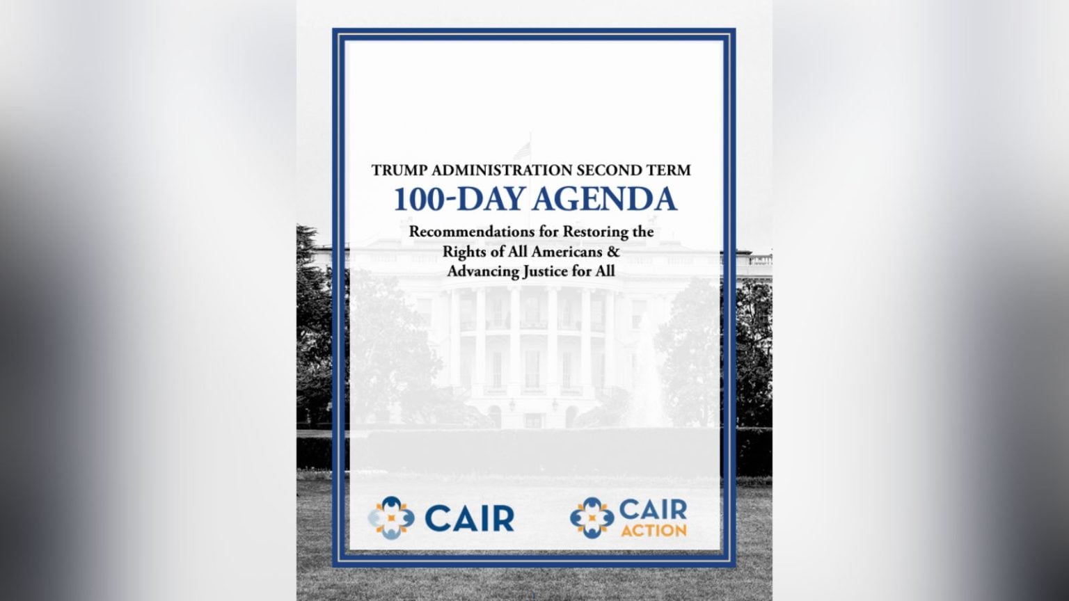 CAIR, CAIR Action Release 100-Day Agenda with Policy Proposals for ...