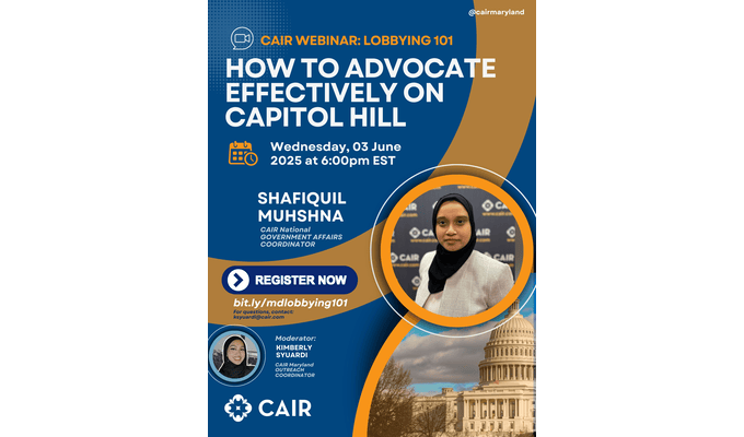 COMMUNITY ADVISORY: Register to Attend CAIR’s Webinar on June 3rd ...