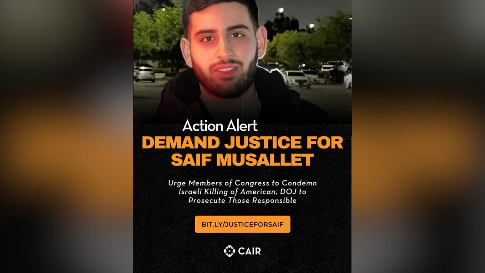 CAIR Action Alert: Tell Congress to Condemn Israel’s Latest Murder of ...