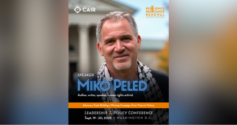 CAIR to Feature Miko Peled as Speaker at Upcoming National Policy ...