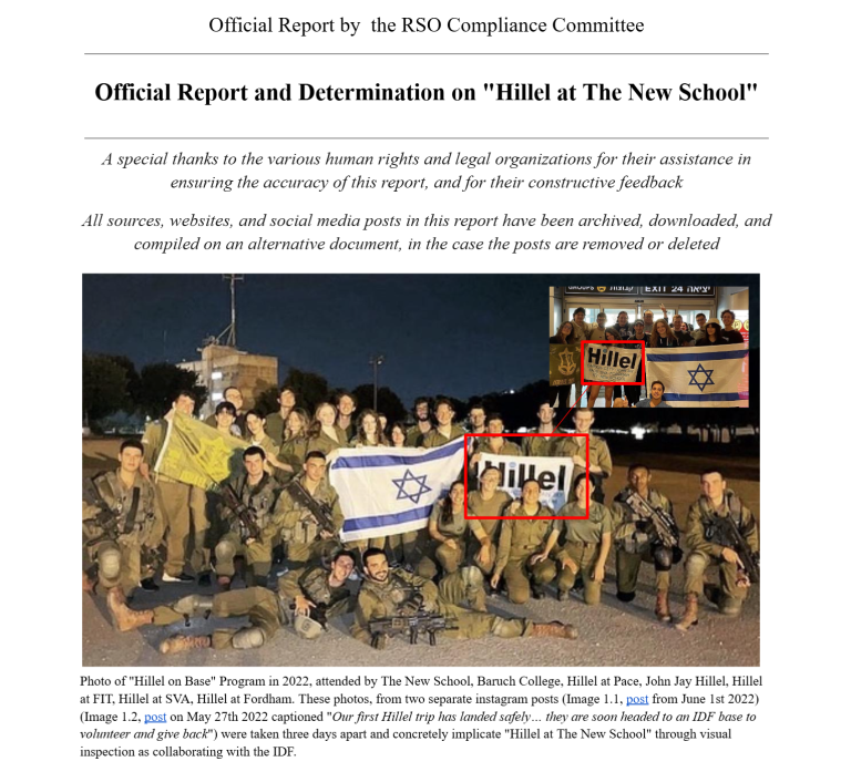 CAIR-NY Welcomes Suspension of Funding for The New School’s Hillel Over ...